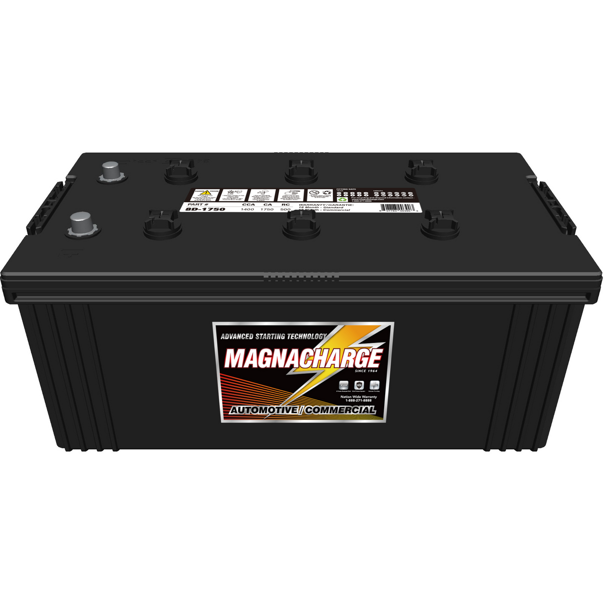 Magnacharge 8D-1750 12V Truck & Commercial Battery – Voltloop Battery Store