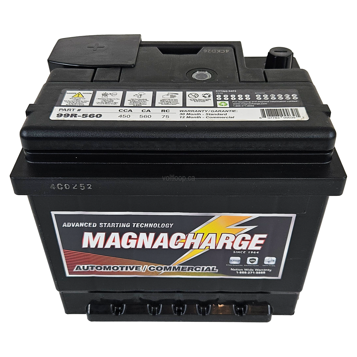 Magnacharge 99R-560 12V Car Battery | Group 99R – Voltloop Battery Store