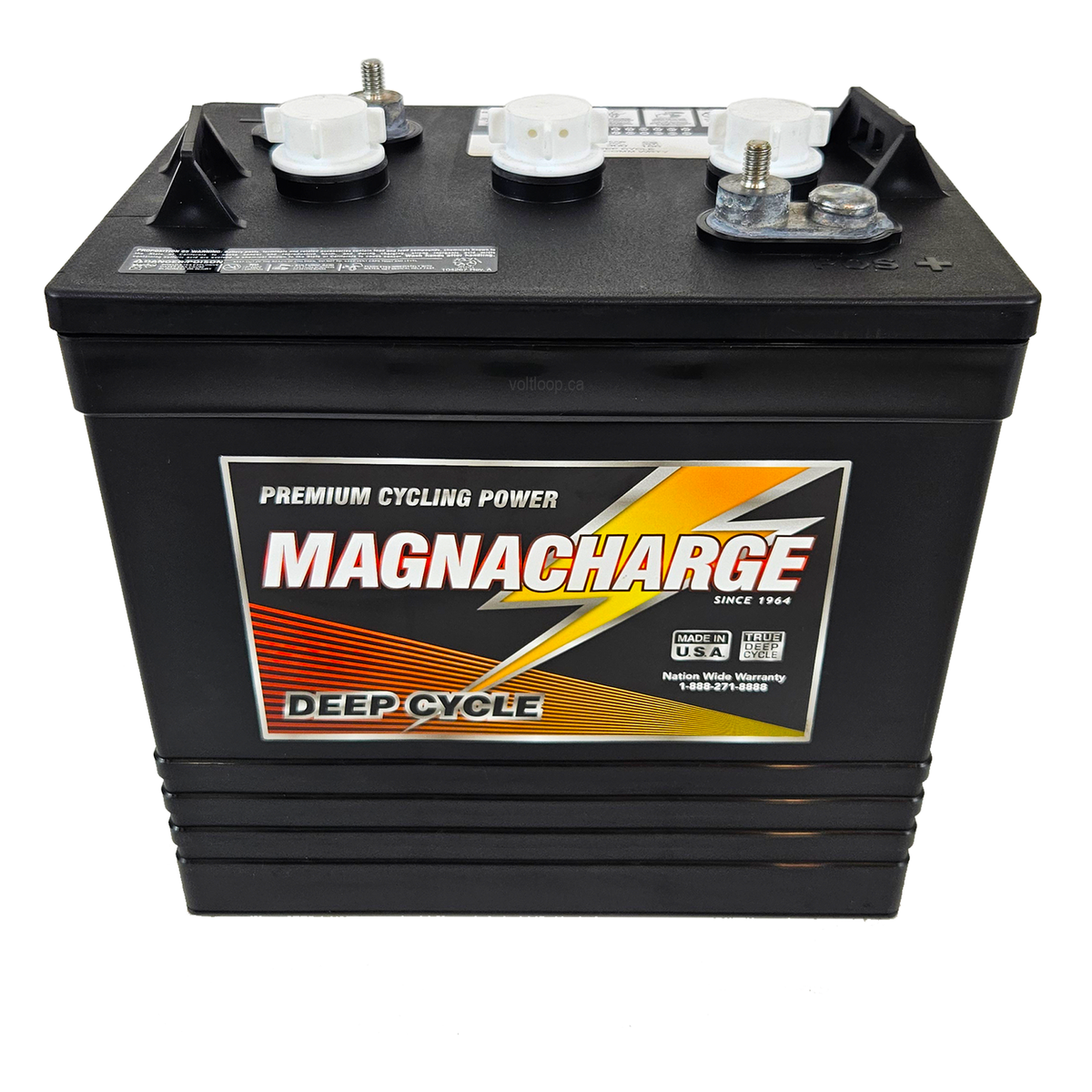 Magnacharge GC-225 6V Group GC2 Deep Cycle Battery – Voltloop Canada