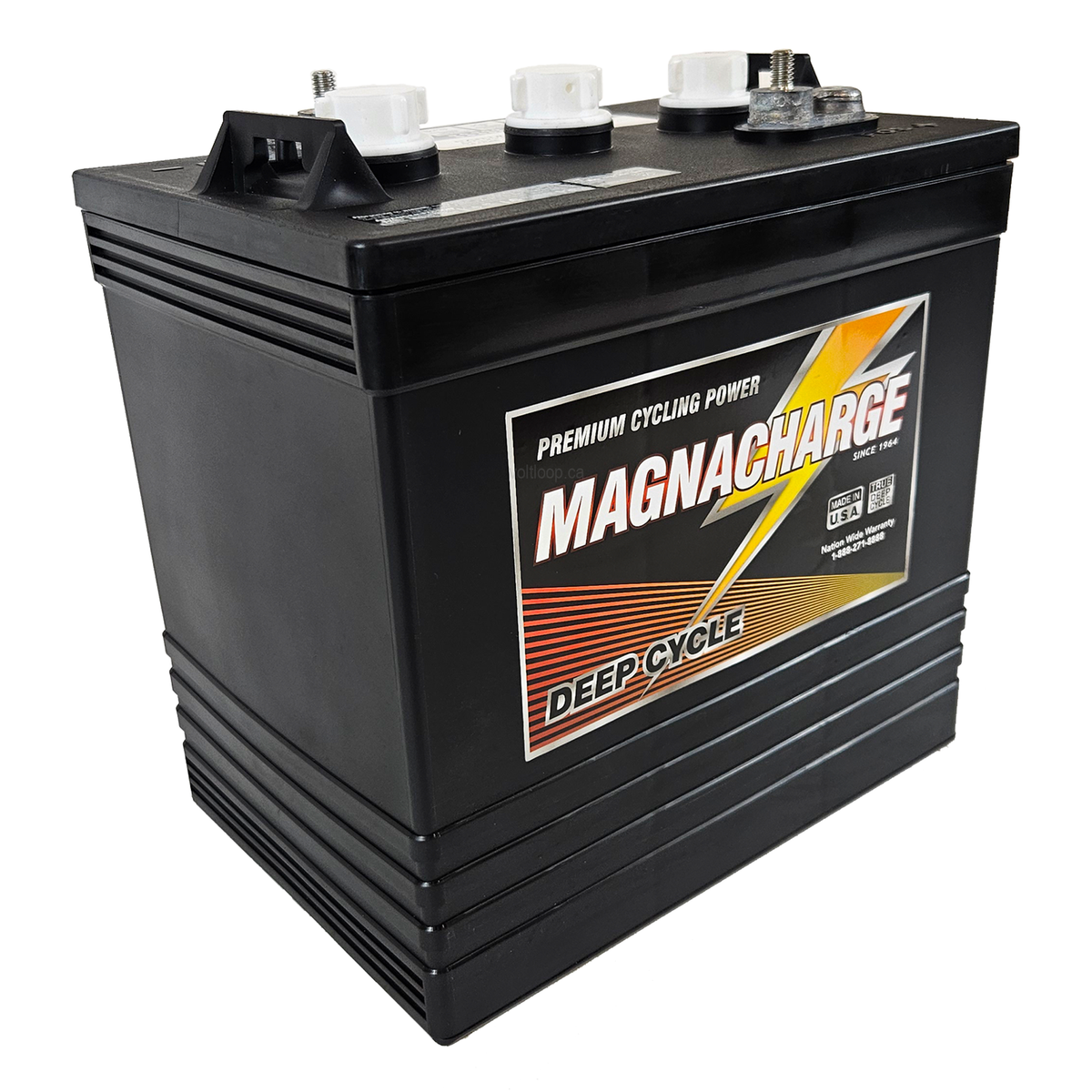Magnacharge GC-225 6V Group GC2 Deep Cycle Battery – Voltloop Canada