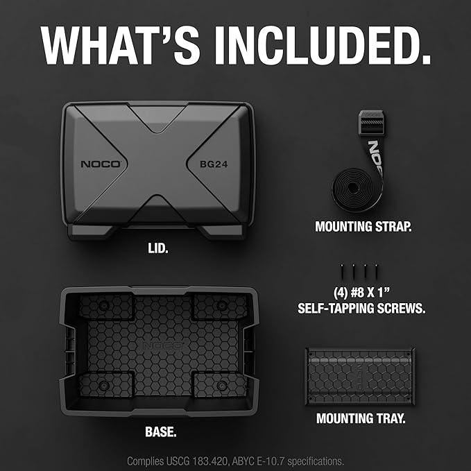 Noco BG24 Snap-Top Battery Box | Group 24 – Voltloop Battery Store