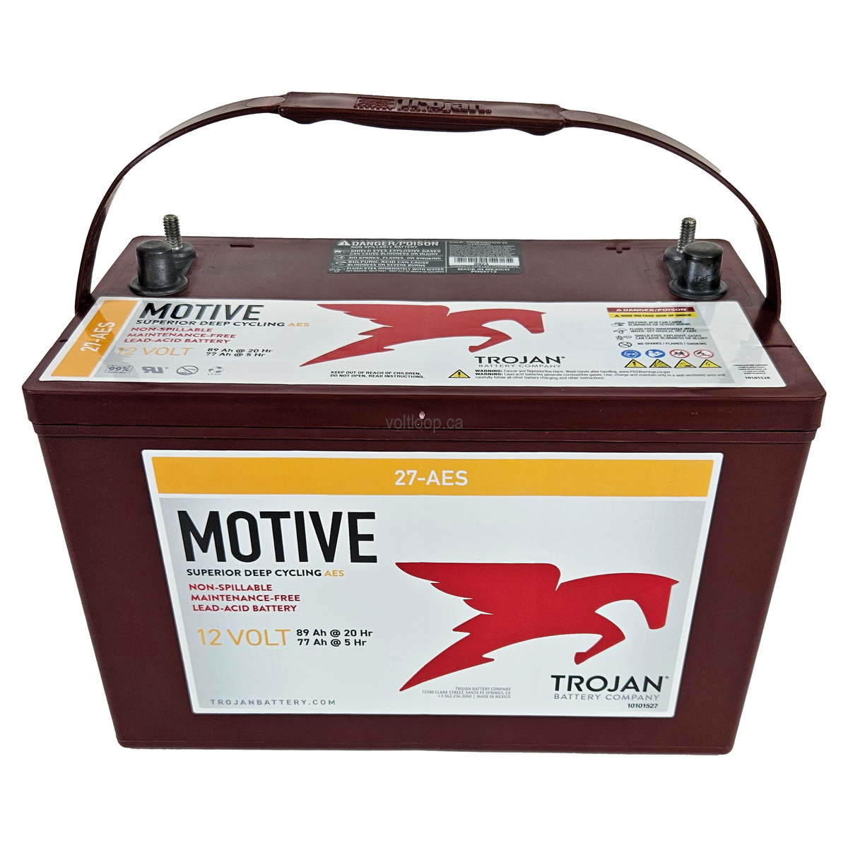 Trojan 27-AES 12V Deep Cycle AGM Battery – Voltloop Battery Store