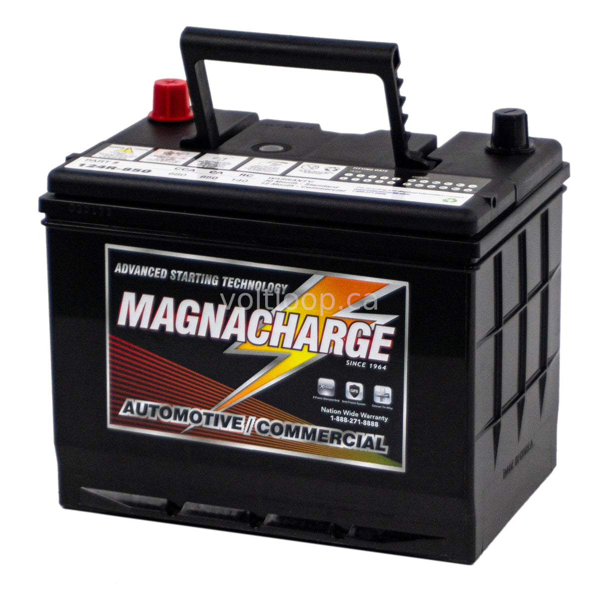 Magnacharge 124R-850 12V Car Battery | Group 124R – Voltloop Battery Store