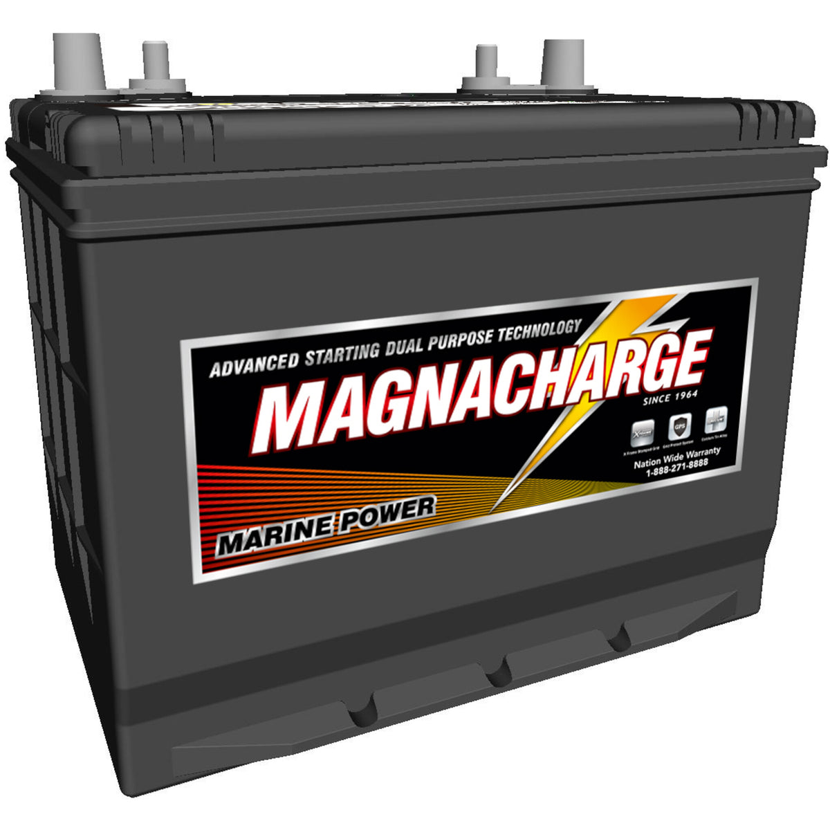 Magnacharge 24M-1000 12V Dual Purpose Marine Battery – Voltloop Canada