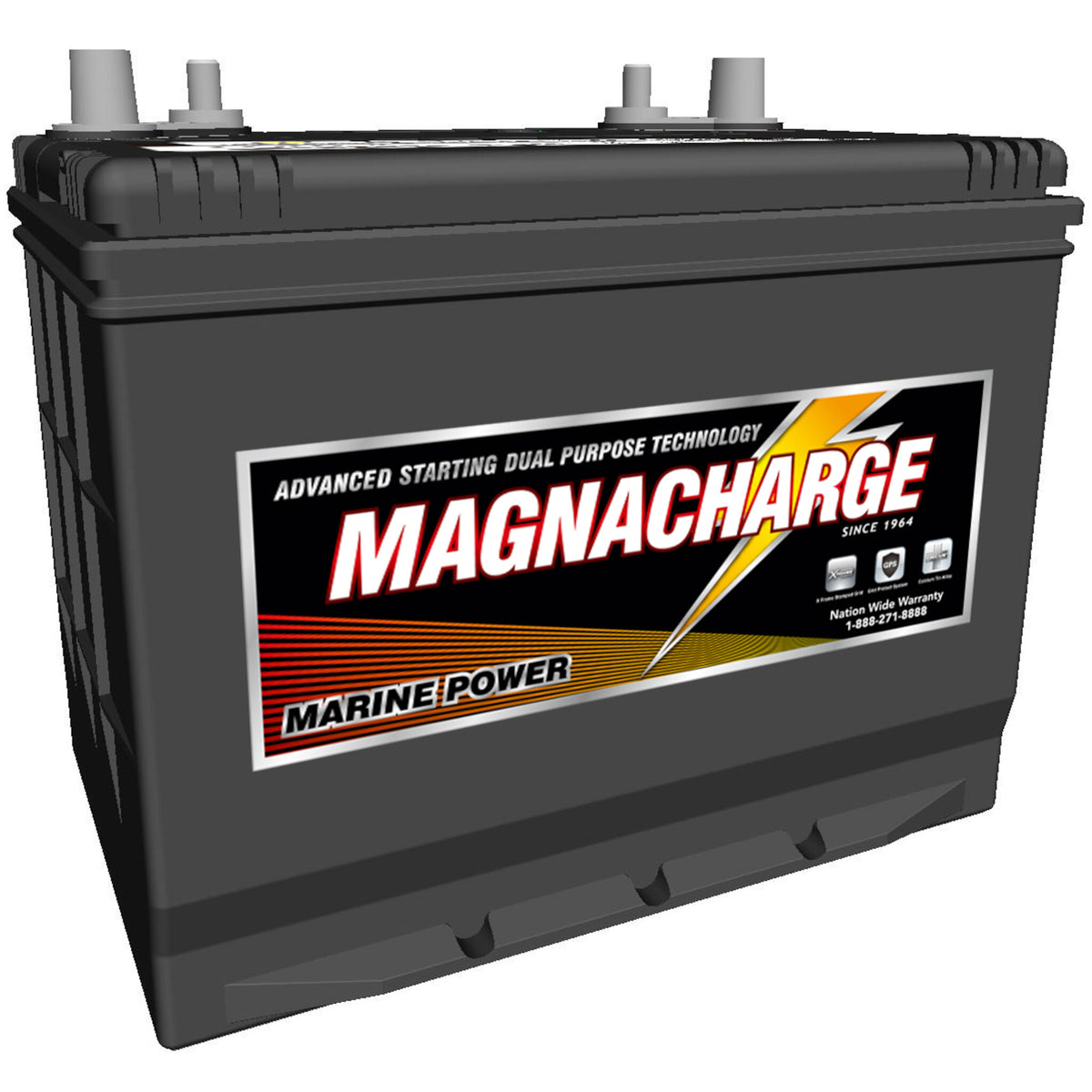 Magnacharge 24M-800 12V Dual Purpose Marine Battery – Voltloop Canada