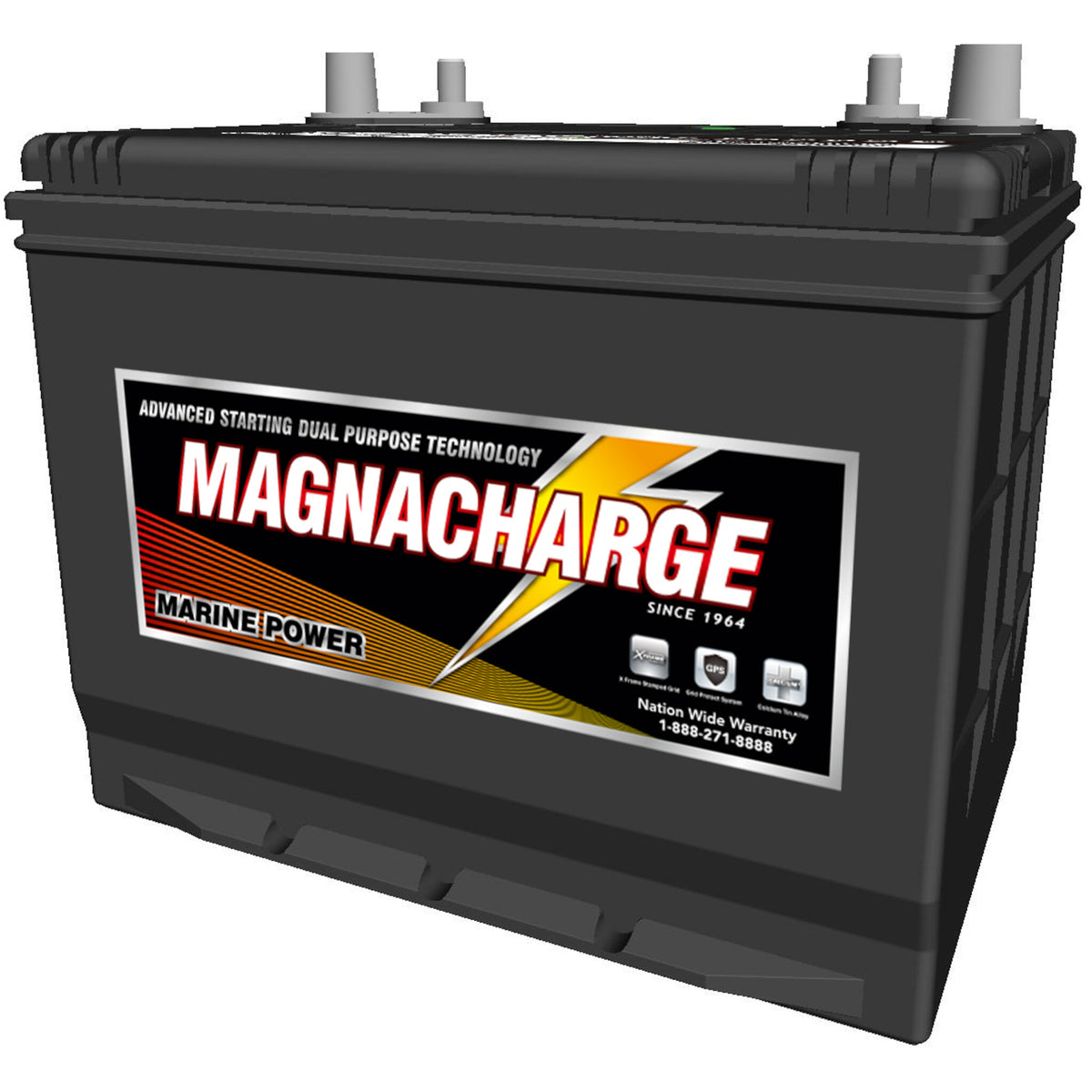 Magnacharge 24M-800 12V Dual Purpose Marine Battery – Voltloop Canada