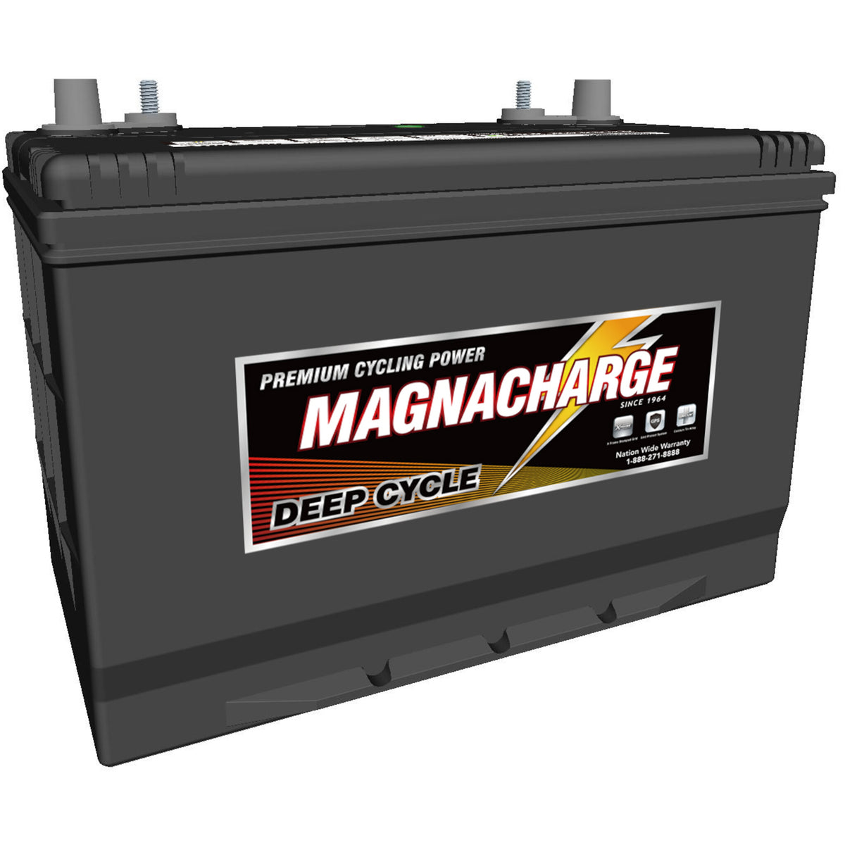 Magnacharge 27DC-180 12V Dual Purpose Group 27 Battery – Voltloop Canada