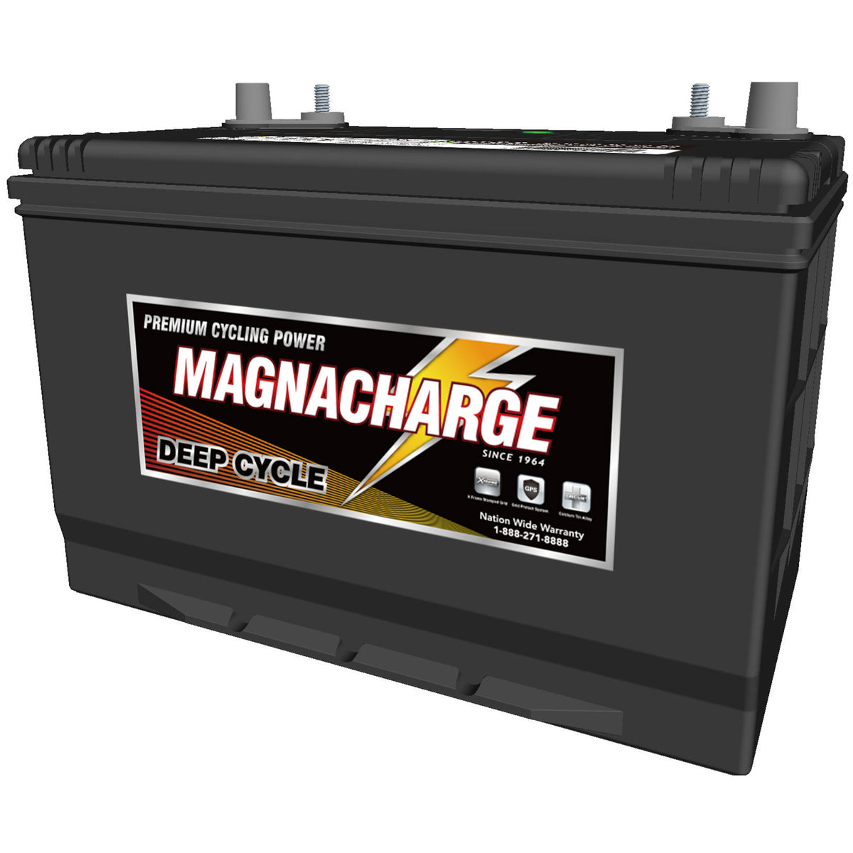 Magnacharge 27DC-180 12V Dual Purpose Group 27 Battery – Voltloop Canada