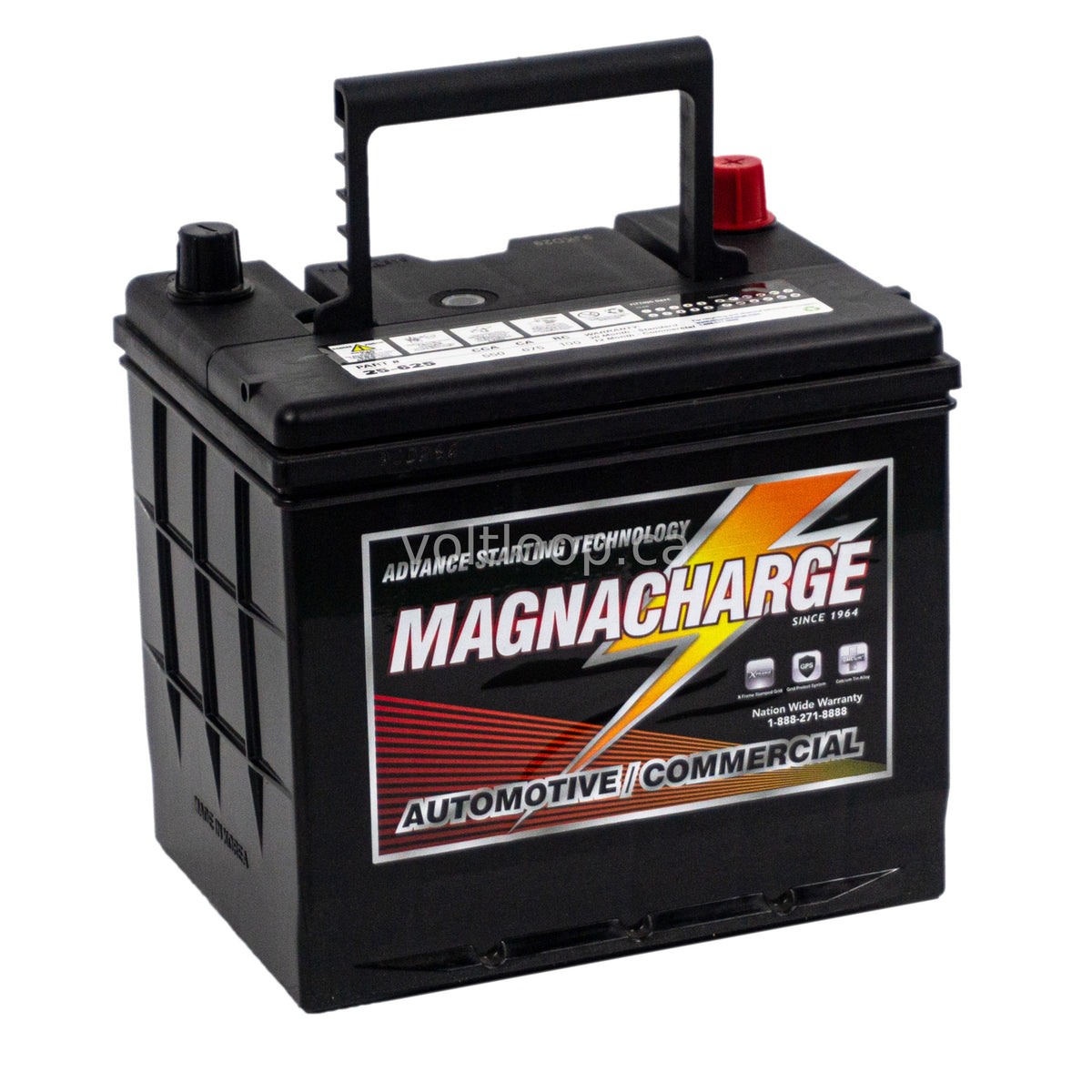 Magnacharge 25-625 12V Car Battery | Group 25 – Voltloop Battery Store