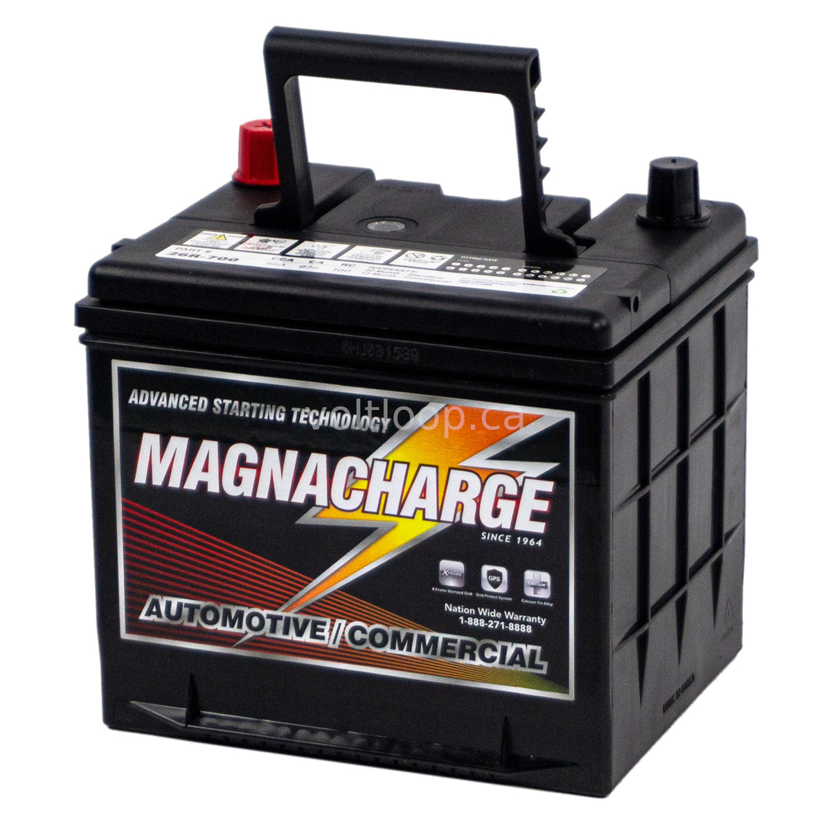 Magnacharge 26R-700 12V Car Battery | Group 26R – Voltloop Canada