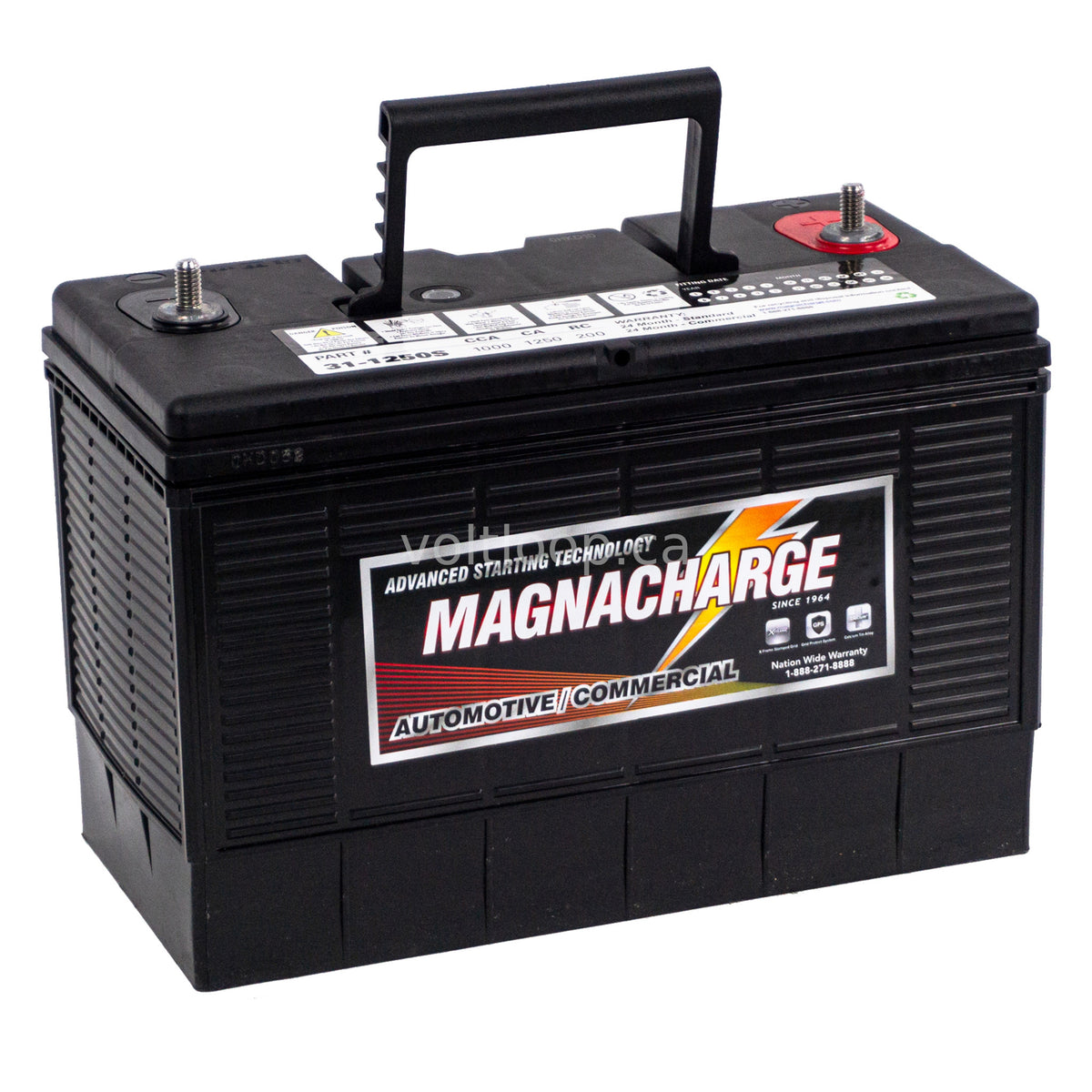 Magnacharge 31-1250S 12V Truck & Commercial Battery – Voltloop Battery ...