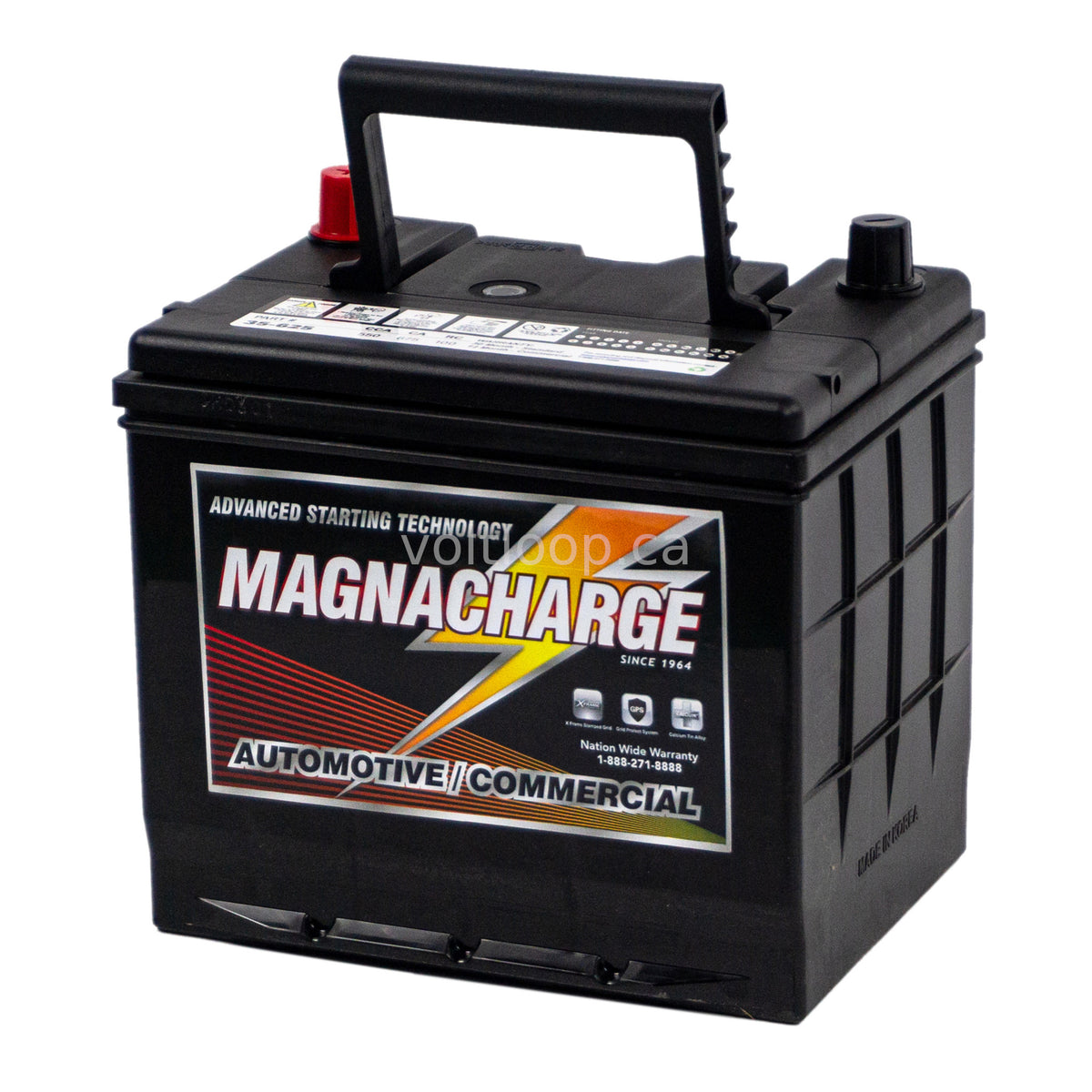 Magnacharge 35-625 12V Car Battery | Group 35 – Voltloop Canada