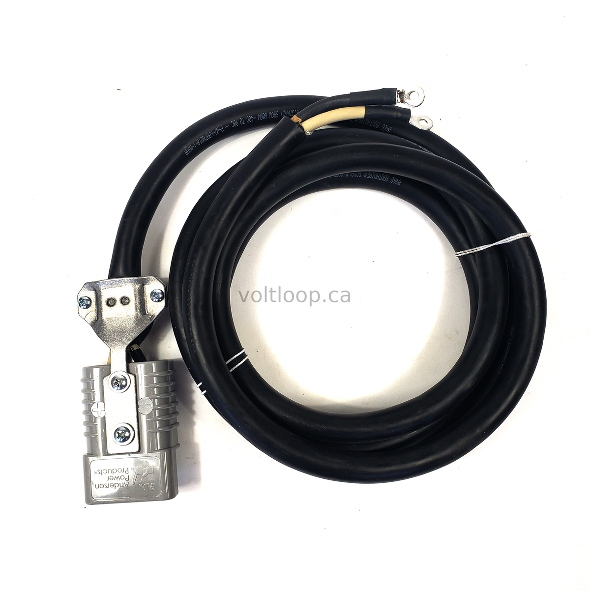 Anderson SB175 Grey Connector with 8ft 8 AWG DC Cord – Voltloop Battery ...