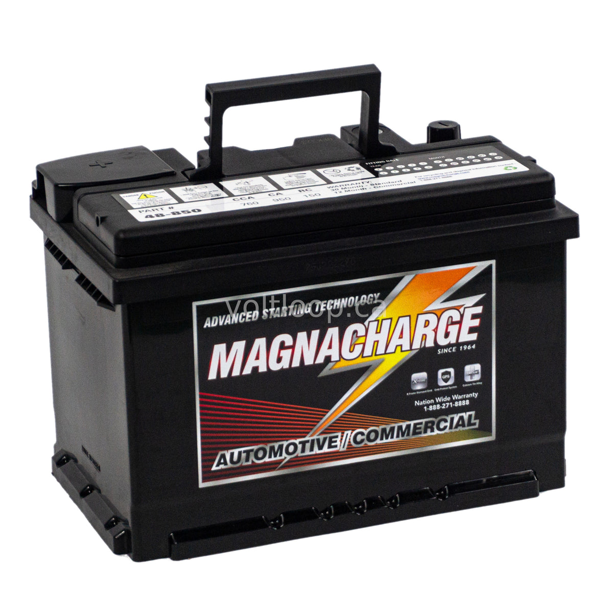 Magnacharge 48-850 12V Car Battery | Group 48 – Voltloop Battery Store