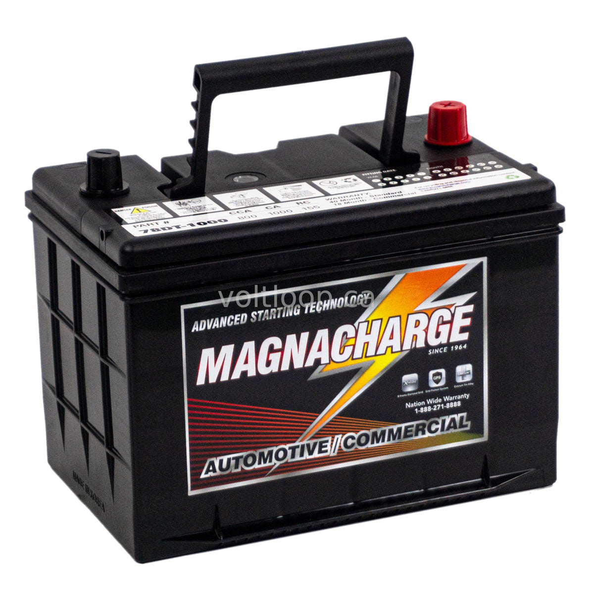 Magnacharge 78DT-1000 12V Car Battery | Group 34/78 – Voltloop Battery ...