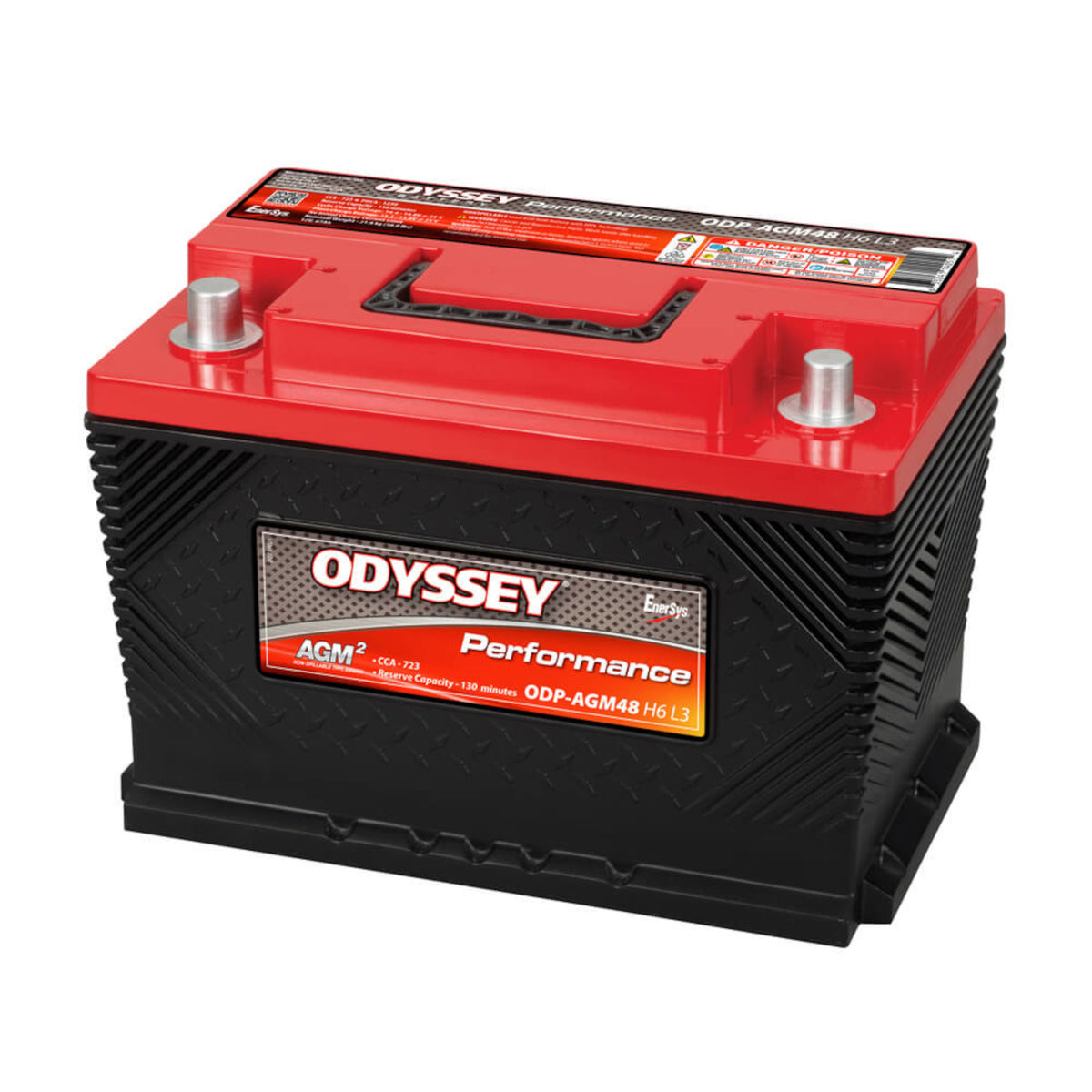 Odyssey ODP-AGM48 H6 L3 12V AGM Battery | Group 48 – Voltloop Battery Store
