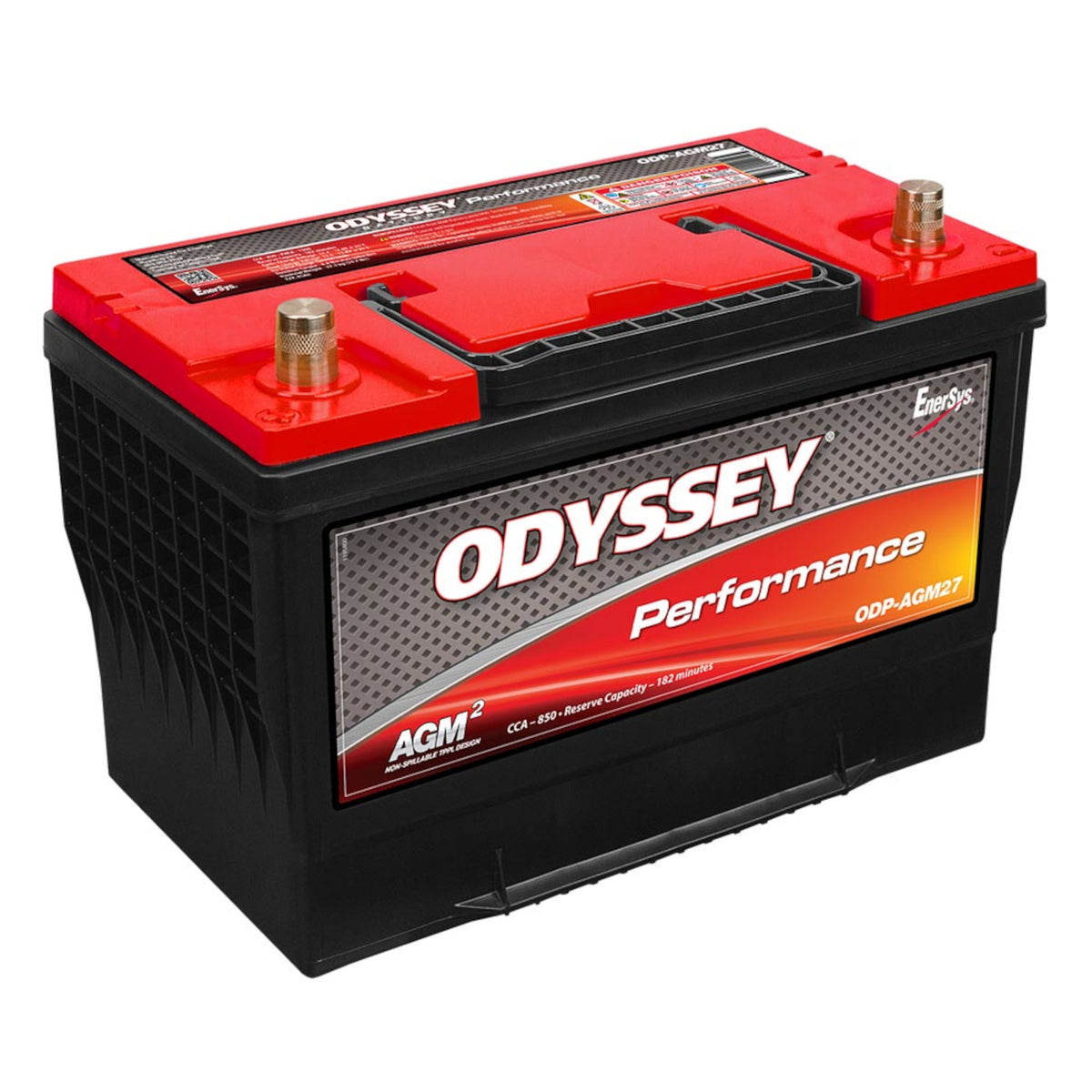 Odyssey ODP-AGM27 12V AGM Engine Start Group 27 Battery – Voltloop ...