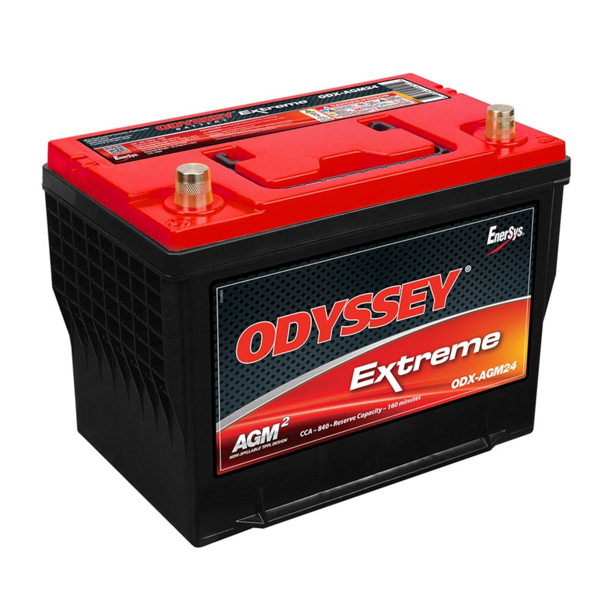 Odyssey ODX-AGM24 12V AGM Engine Start Group 24 Battery – Voltloop ...