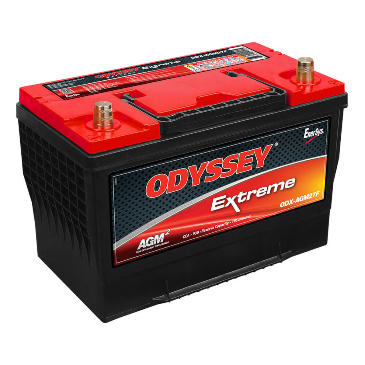 Odyssey ODX-AGM27F 12V AGM Starting Battery | Group 27F – Voltloop ...
